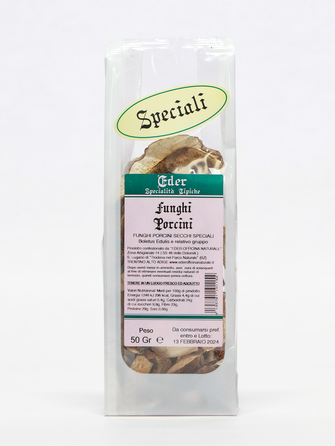 Funghi Porcini Secchi speciali 40g | Condimenti | Prodotti | Eder ...